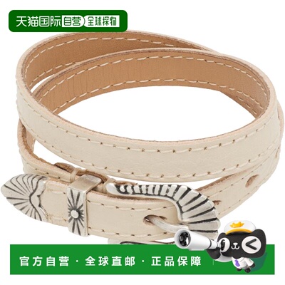 Our Legacy 女士 Cowboy Wraparound 手环 A2268CDEcruLeather
