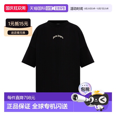 PALM ANGELS 女士T恤 PWAA07CS26JER002100A SS20【付后1h可退】