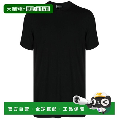 armani 阿玛尼 男士 Polos T恤黑色T恤 8NST62SJP4Z