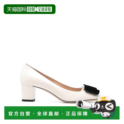 TOM FORD 女士高跟鞋 W3615LCL406S3WN08 SS2025一脚蹬白色单鞋