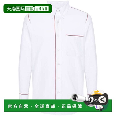 THOM BROWNE 男士衬衫 MWL406AF0313100 CO 白色