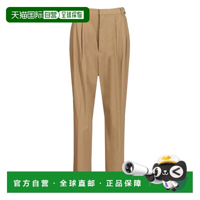 CELINE 男士休闲裤 RP0EZ1042GDG8 SS2026 花色直筒裤