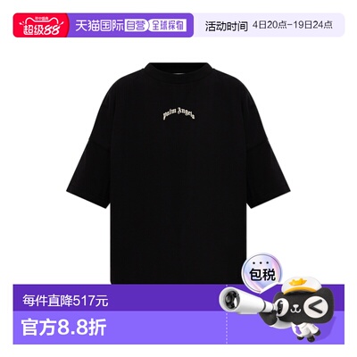 PALM ANGELS 女士T恤 PWAA07CS26JER002100A SS2026