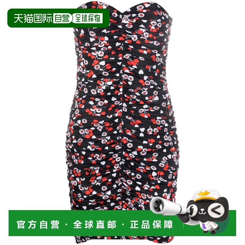 1h可退 MOSCHINO 女士半身裙 A041304521555 SS2023 黑色 Moschin