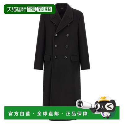 TOM FORD 男士大衣 OCL022FMW076NAA AW2026 黑色 长袖大衣