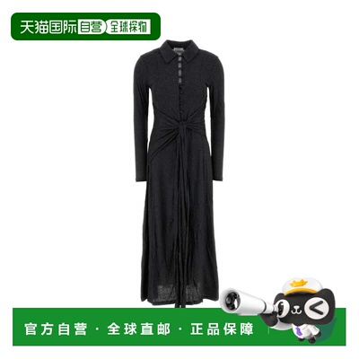 GANNI 女士连衣裙 A1030483252 SS2026 灰色 Dark grey jersey sh