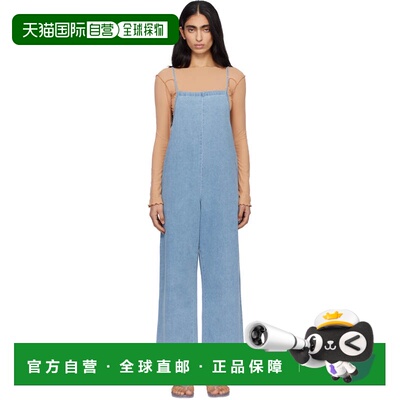 1h可退 潮奢 Baserange 女士 蓝色 Yumi Denim 连身裤 JUYUDESP26