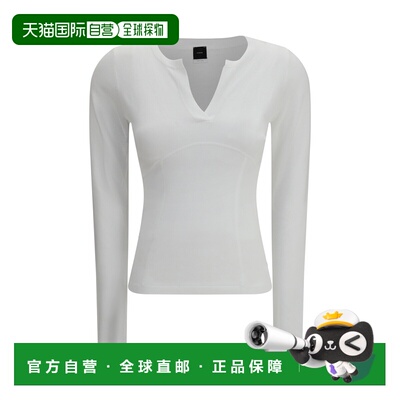 Pinko 品高 女士 V-open 长袖领圈毛衣 106332A349