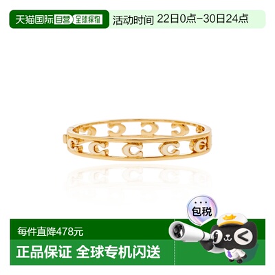 COACH 女士手链手镯 37571291GLD100 SS2026 金色 Bracelet with