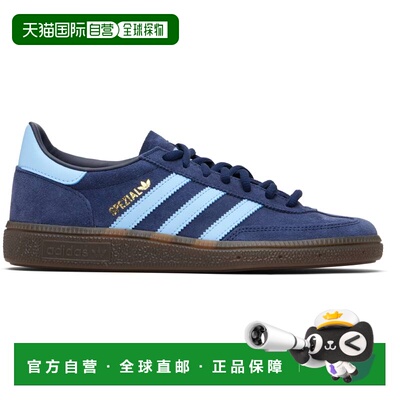Adidas 男士 蓝色 Handball Spezial 运动鞋 BD7633NavyClea
