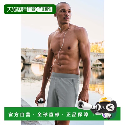 alo yoga Repetition Pro 纯色松紧口袋舒适运动短裤 男款m6174rL