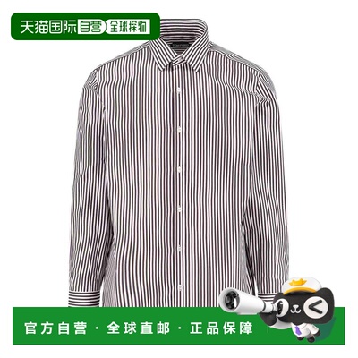 TOM FORD 男士衬衫 HLBA03C0010WEC SS2026 棕色 Tom Ford Shirts