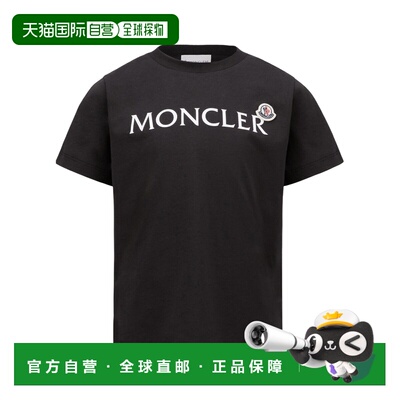 MONCLER 男童T恤 L29548C0001489AFV999 AW2026短袖