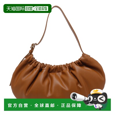 A.P.C. 女士单肩包 PUAATF67049CAB SS2026 棕色 褶皱手提包