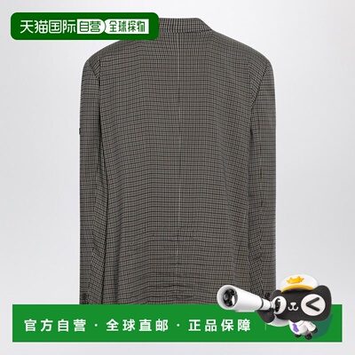 BALENCIAGA 男士西服 850763TTO382866 CO 绿色  'SB'BLAZER西装