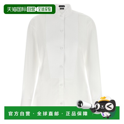 TOM FORD 女士衬衫 CA3344FAX1708WAB AW2026 白色