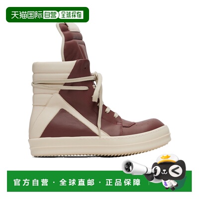 奢淘 Rick Owens Geobasket 高帮运动鞋 男 RU02E1894LCO