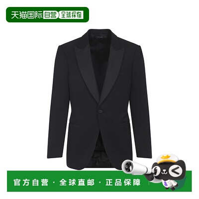 1h可退 TOM FORD 男士西服 JEMPG1W0060NAABLACK AW2025外套西装