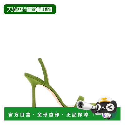 JIMMY CHOO 女士凉鞋 JENN100SUECLOVER AW2026 绿色高跟细高跟