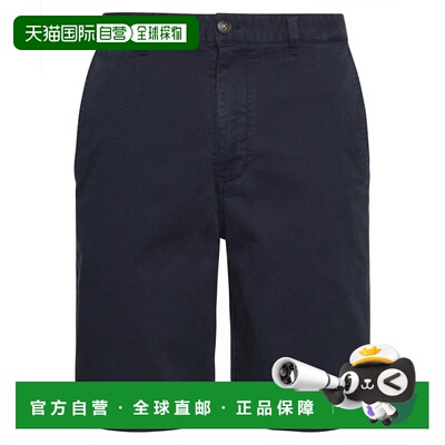 Barbour 男士短裤 MST0053NY74 SS2026 黑色 WASHED TWILL CHINO