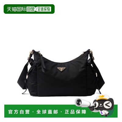 PRADA 女士单肩包 1BC264RDLNVNOOF0002 CO 黑色 徽标单肩包