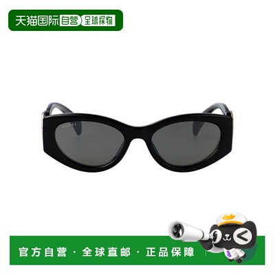 GUCCI 女士眼镜 GG1691S001 AW2025 黑色古驰太阳镜
