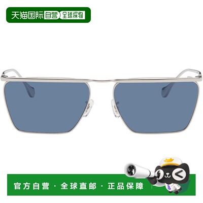 Jil Sander 吉尔 桑达男士银色 Oliver Peoples 联名 Wireframe E