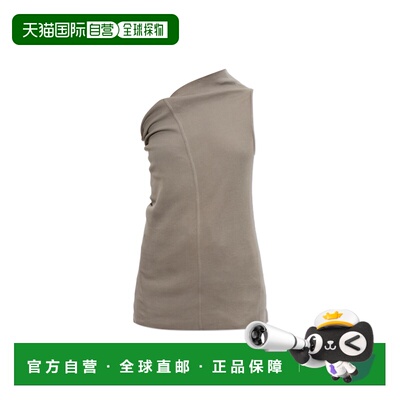 RICK OWENS 女士背心吊带 RP02F5138JDC28 AW2026 灰色