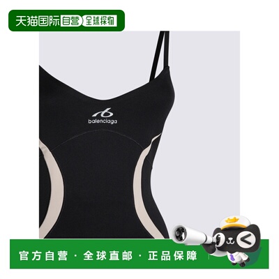 BALENCIAGA 女士连体衣 SS2026 A0023VTUVN71001 黑色露背