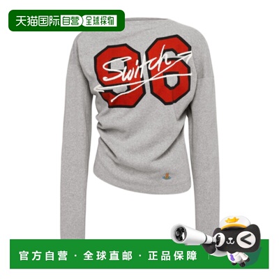 VIVIENNE WESTWOOD 女士卫衣 3G01005GJ009CGREYMELANGE