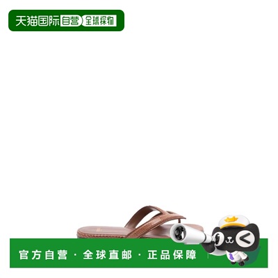 FENDI 女士凉鞋 8Y8712AUEEF1T31 AW2025 棕色 Fling 厚底人字拖