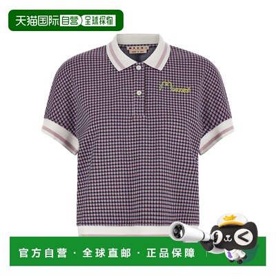 MARNI 女士POLO衫 THJE0389S0UTVA63CHC20 SS2026学院风