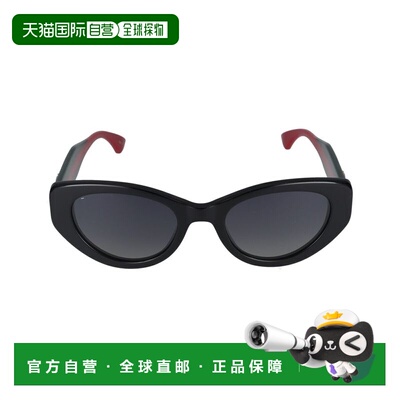 1h可退 GUCCI 女士太阳镜 GG1862S005 CO 黑色 猫眼框太阳镜