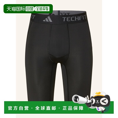 ADIDAS 男士健身裤 100295202713000 CO 黑色 Tights TECHFIT