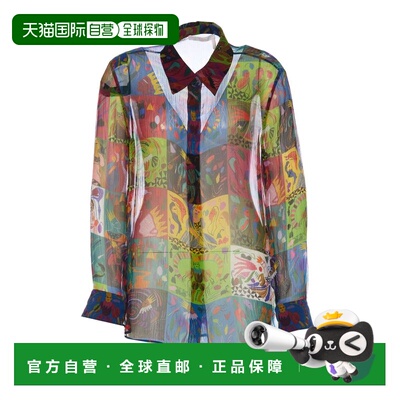 CHLOÉ 女士衬衫 C23WHT313029CA AW2023 花色 长【付后1h可退】