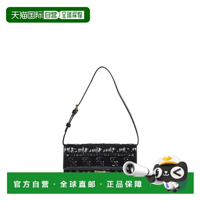 FENDI 女士单肩包 8M0498AW5OF0KUR SS2026 黑色 Fendi 