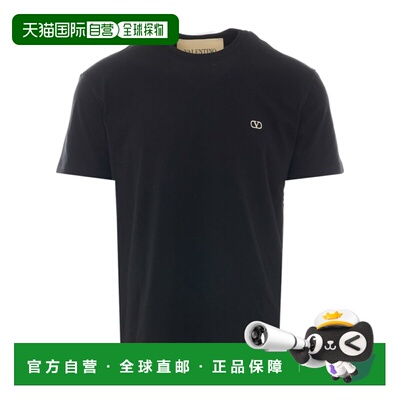 VALENTINO 男士T恤 MG10VBMM0NO AW2026 黑色 短袖T恤