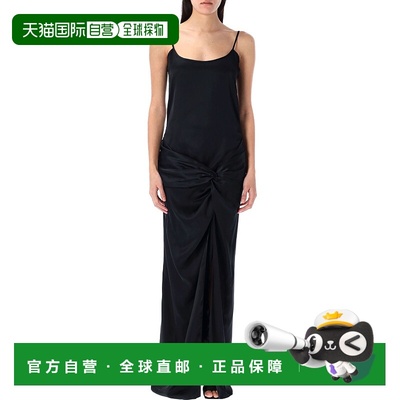 1h可退 潮奢 The Attico 女士 缎面长款连衣裙 250WCW00184VVV088
