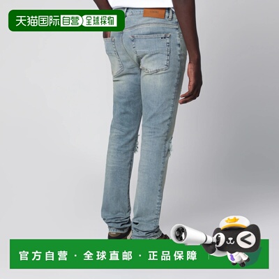 AMIRI 男士休闲裤 AMBMJE1152DE497 AW2026 浅蓝色 MX1 distresse