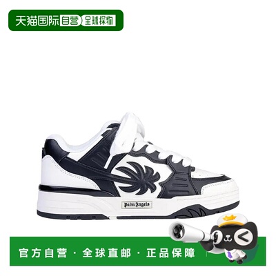 PALM ANGELS女士运动鞋PWIA065S25LEA0010110WHITEBLAC牛皮
