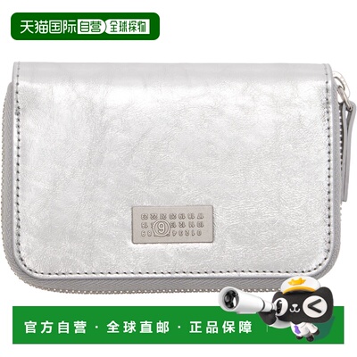 Mm6 Maison Margiela 马丁 马吉拉 MM6 女士 银色 Numeric Leathe