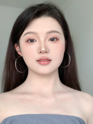 CuteDouu 千禧辣妹 有耳夹！宁艺卓同款大耳圈方圆脸显脸小耳饰女