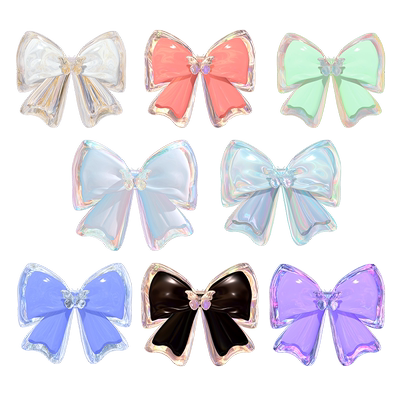 可爱3D立体感蝴蝶结装饰贴纸