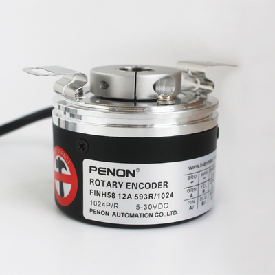 PENON正品编码器FINH58 12A 593R/1024厂家直供安装指导