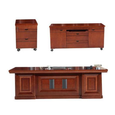 臻远 ZY-BT-S074 L型大班台 3200*1100*750