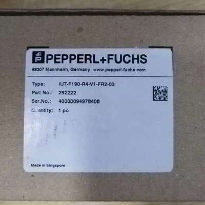 议价 倍加福IUT-F190-R4-V1-FR2-03高频读写头 可维修