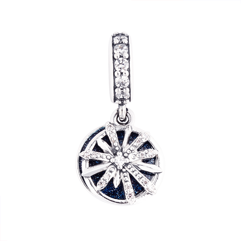 pandora潘多拉正品项链女官网耀目心愿925银串饰手链串珠797531CZ_虎窝淘