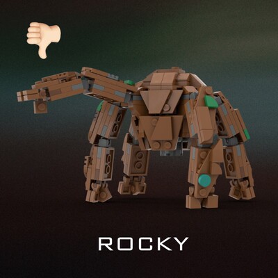 挽救计划rocky积木模型