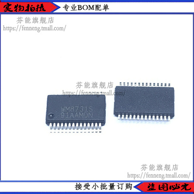 WM8731SEDS WM8731S 贴片SSOP28 音频编解码器芯片