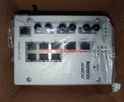 Korenix JetNET工业交换机4510F Korenix科洛理思4510F全新带包装